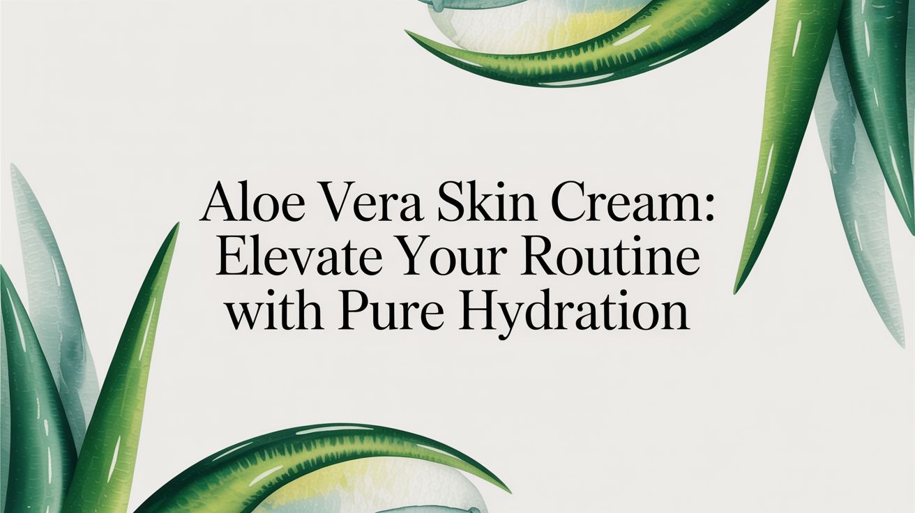 Aloe Vera Skin Cream: Elevate Your Routine with Pure Hydration - AloeCure