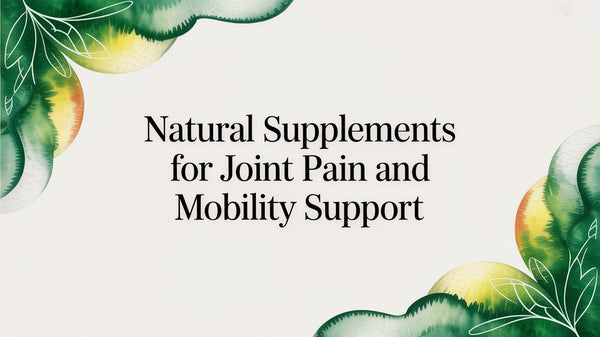 Natural Supplements For Joint Comfort And Mobility Support - AloeCure