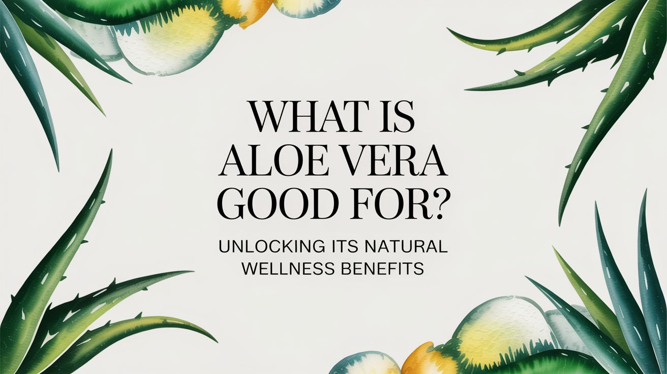 What Is Aloe Vera Good For? Unlocking Its Natural Wellness Benefits ...